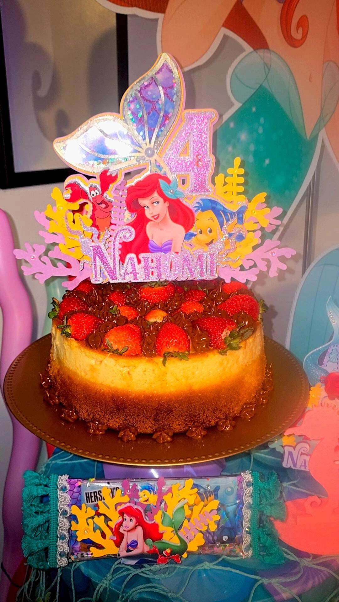 Little Mermaid Topper, Baby Ariel Topper, Mermaid Birthday, Baby Ariel ...