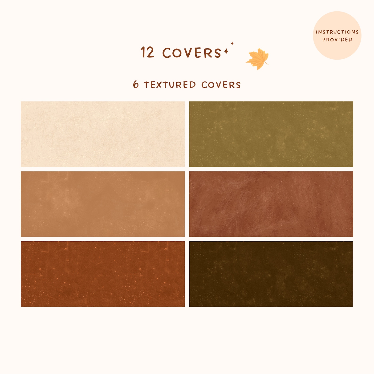 Autumn Notion Covers for Notion Templates | Hand-drawn Beige Notion ...