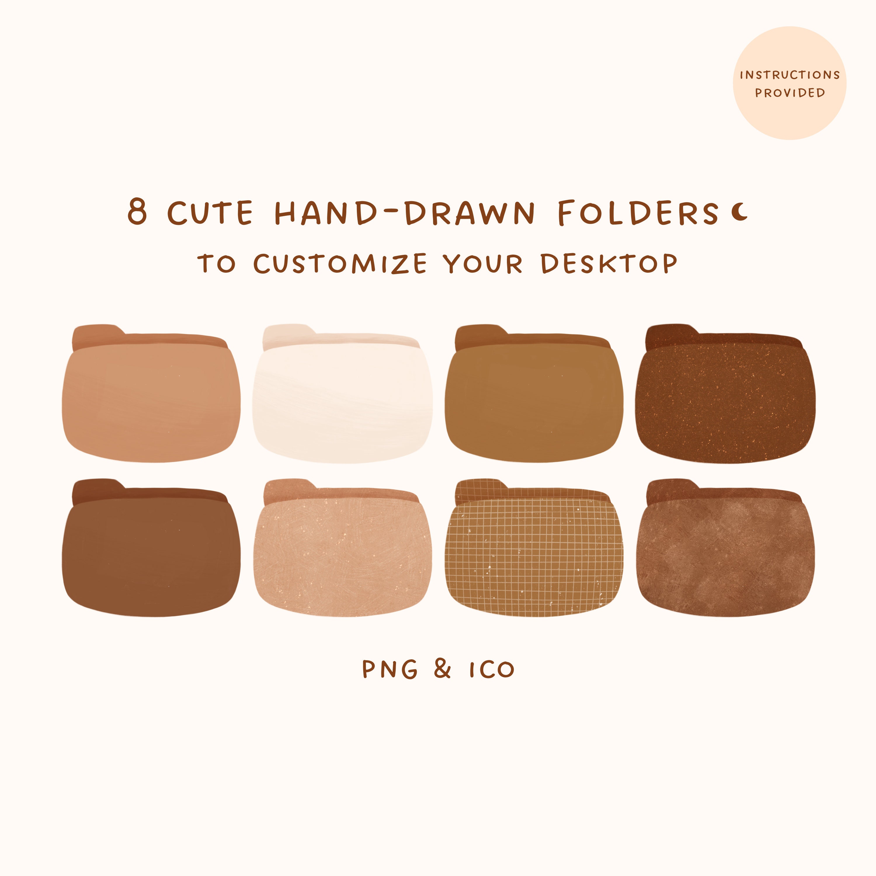 Beige Folder Icons for Mac and Windows (png and Ico) | Caramel Latte ...