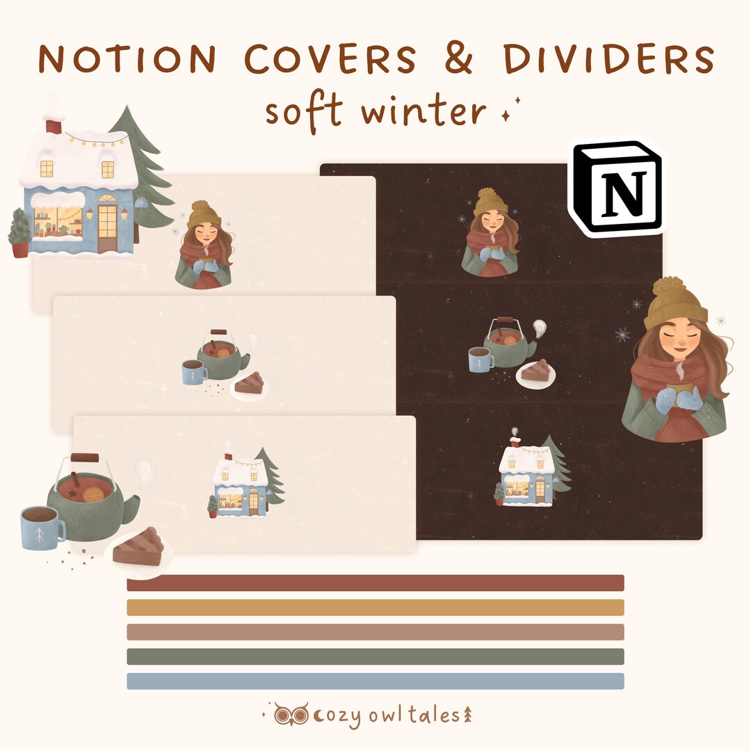 Notion Covers for Notion Templates | Hand-drawn Notion Covers and ...