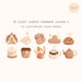 Notion Icons for Notion Templates | Hand-drawn Beige Notion Icons From ...