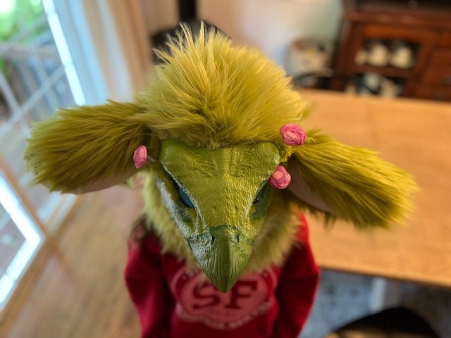 Fully Furred Dino Mask Comission READ DISCRIPTION - Etsy