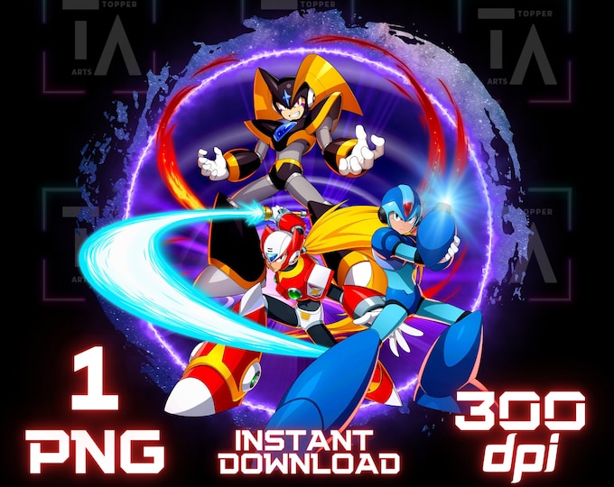 Mega Man X4 - Zero - Waterproof Vinyl Sticker Decal - Etsy