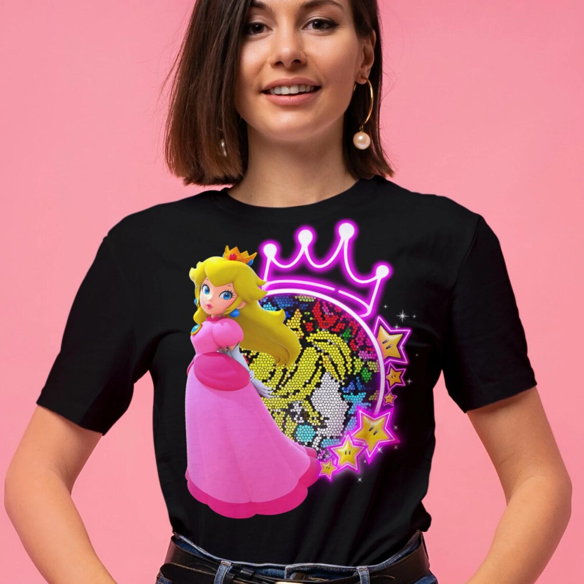 Princess Peach PNG, High Quality Art, Transparent Image, Printable ...