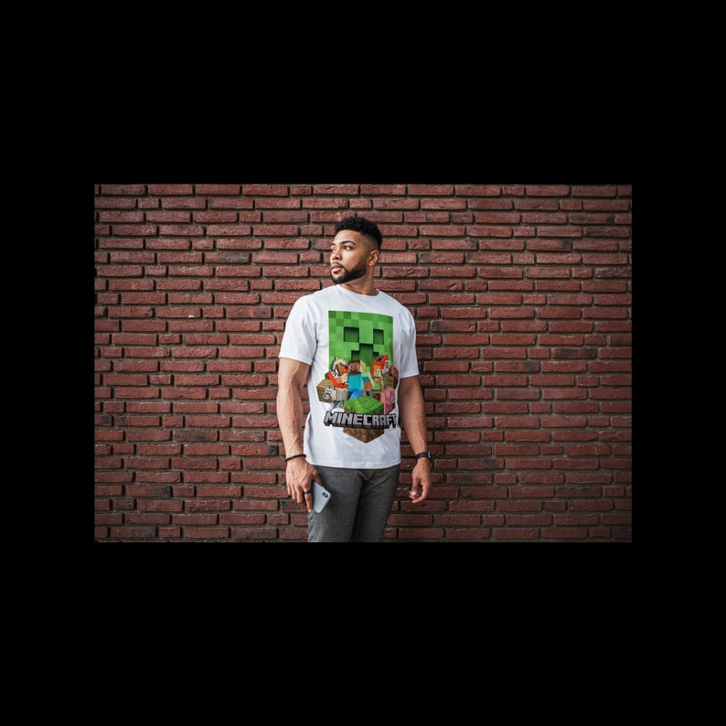 Minecraft Steve and Alex for Cricut PNG Tshirt Sublimation Sticker ...