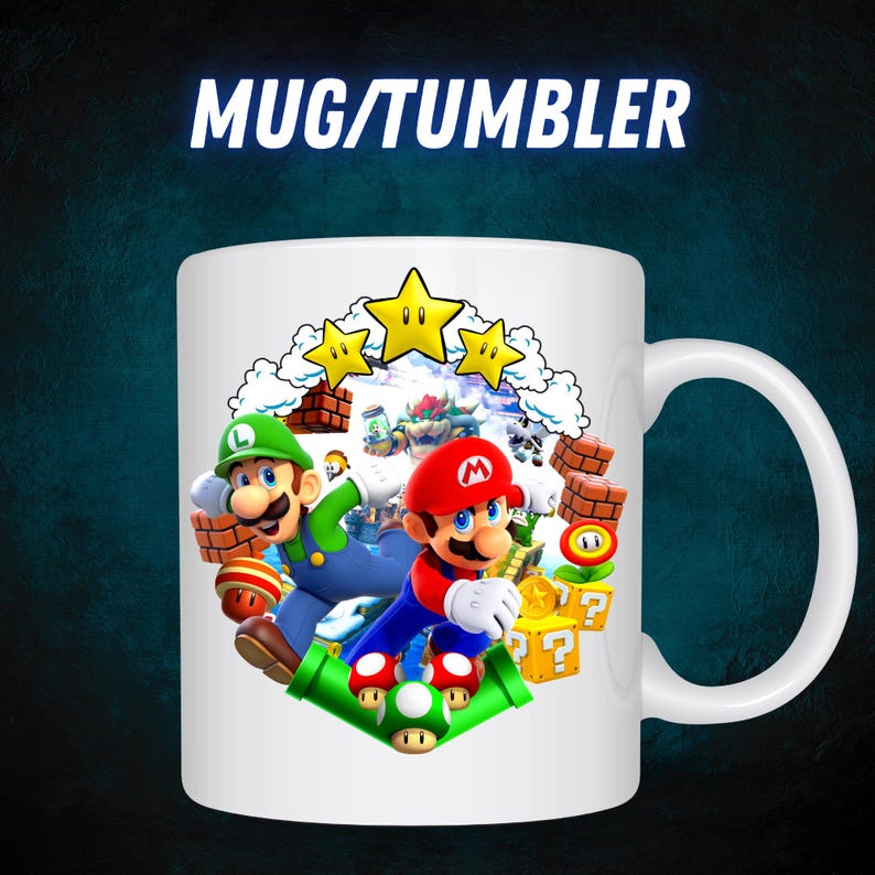 Mario Bros Png Luigi Clipart Printable Movie Wall Art Transparent Image ...