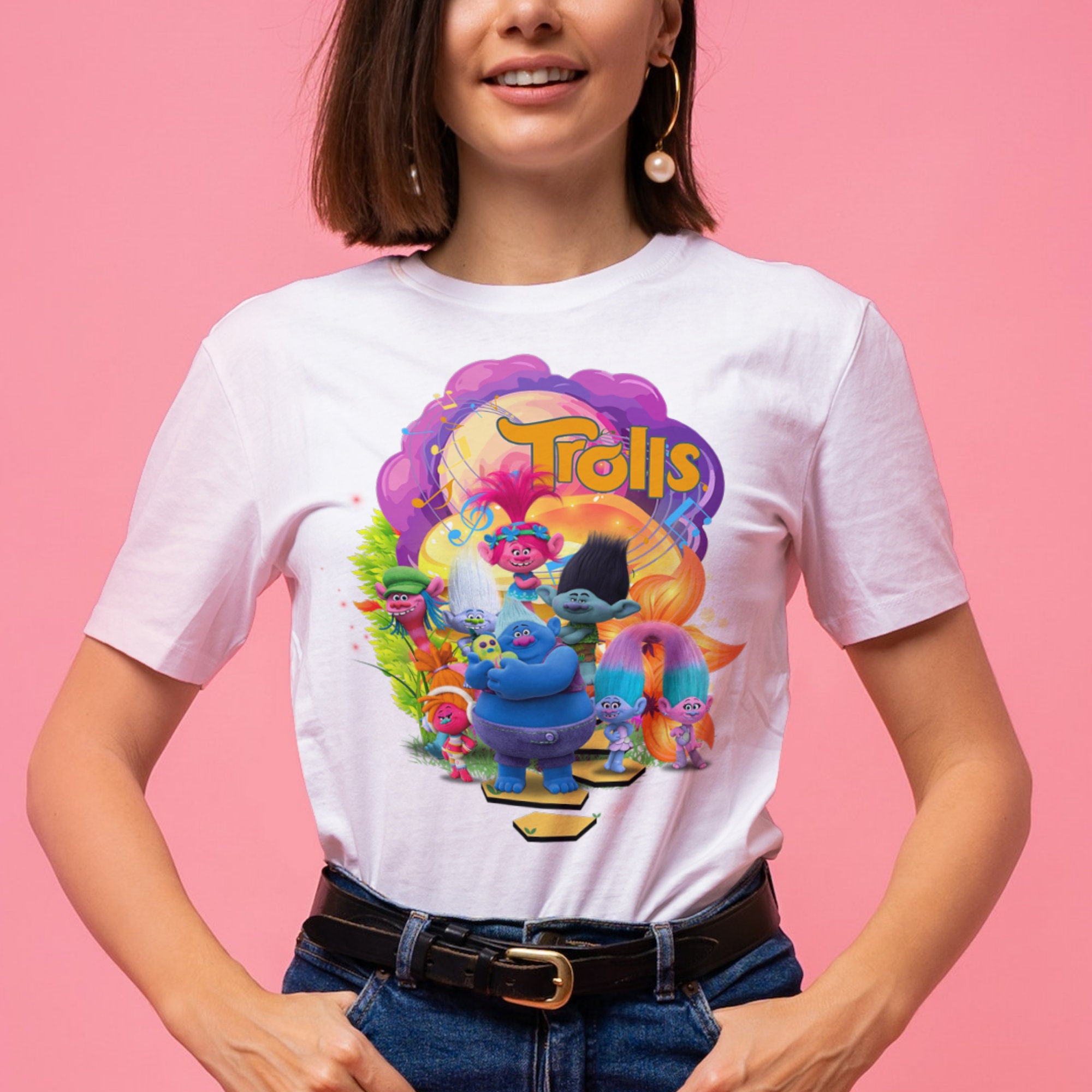 Queen Poppy PNG Trolls Band Together Clipart Transparent Image ...