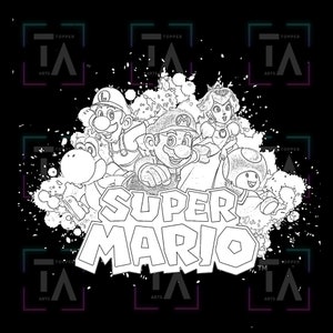 Super Mario Bundle Png Allstars Super Mario Movie Clipart Transparent ...