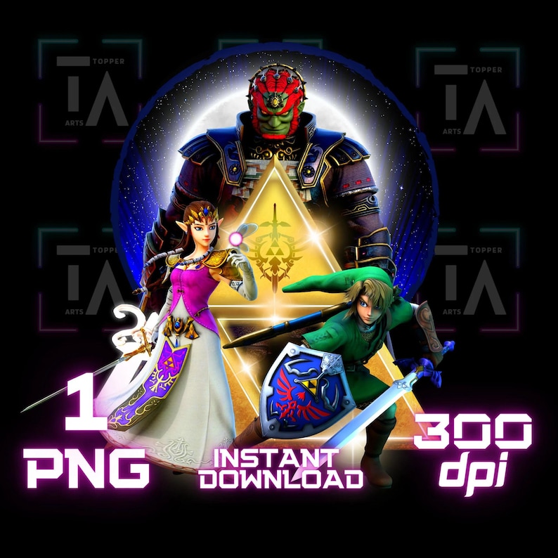 Legend of Zelda Twilight Princess PNG Cricut T Shirt - Etsy