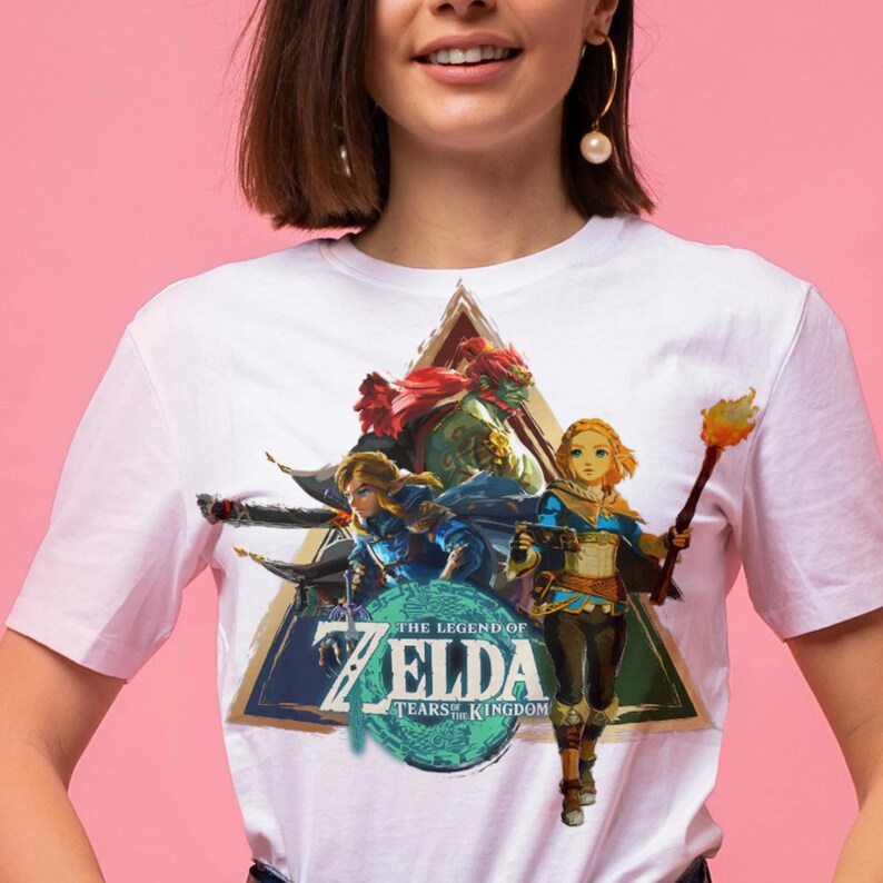 Legend of Zelda PNG Tears of the Kingdom Cricut T Shirt Sublimation ...