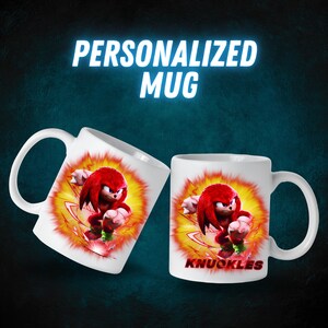 Knuckles the Echidna PNG Sonic 3 Movie Clipart Digital Wall Art ...