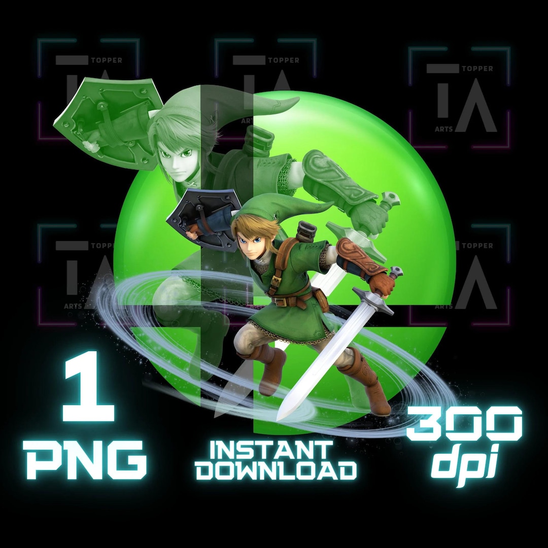 Super Smash Bros PNG, Smash Clipart, Transparent Image, Printable Zelda ...