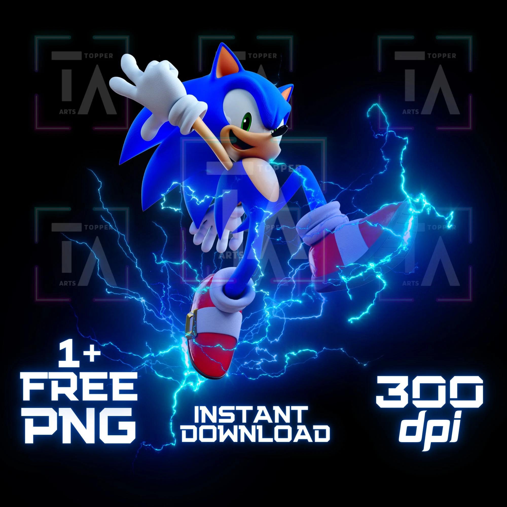 Sonic the Hedgehog PNG Classic Video Game Clipart Transparent Image Art ...