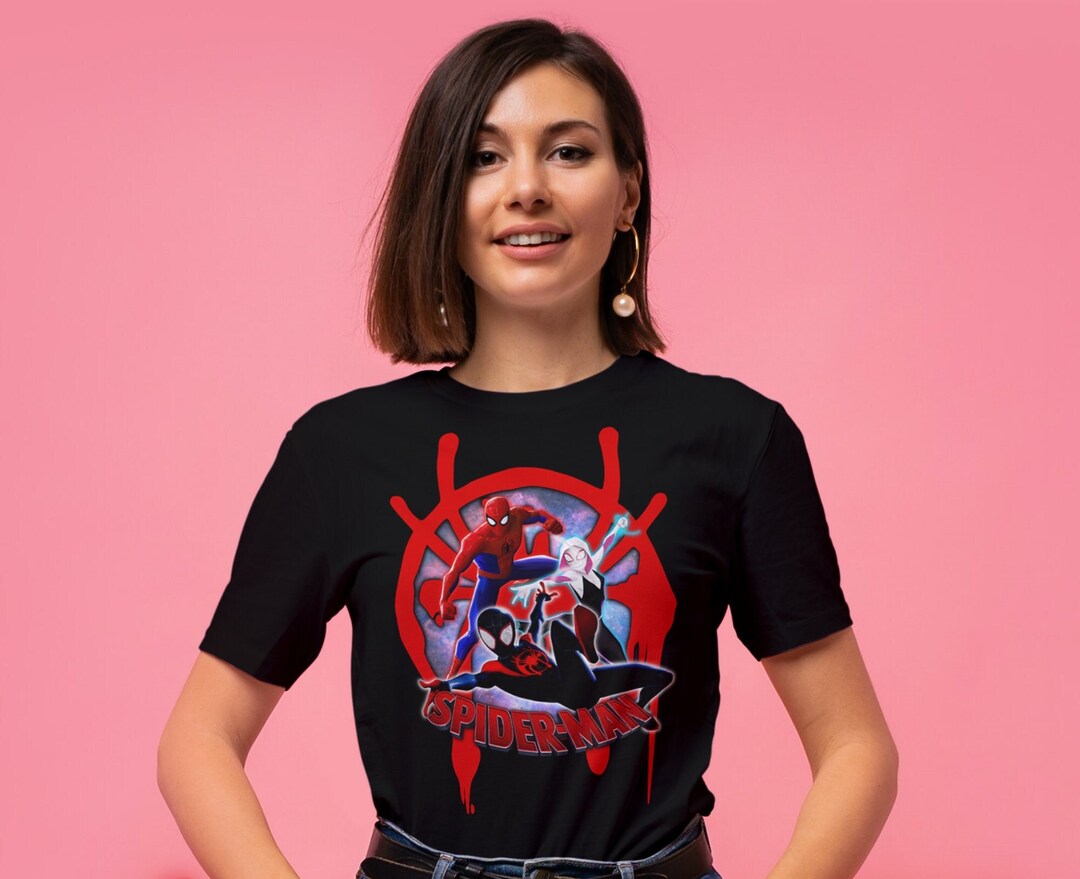 Spiderverse Shirt Png, Transparent Image, Printable Spiderman, Digital ...