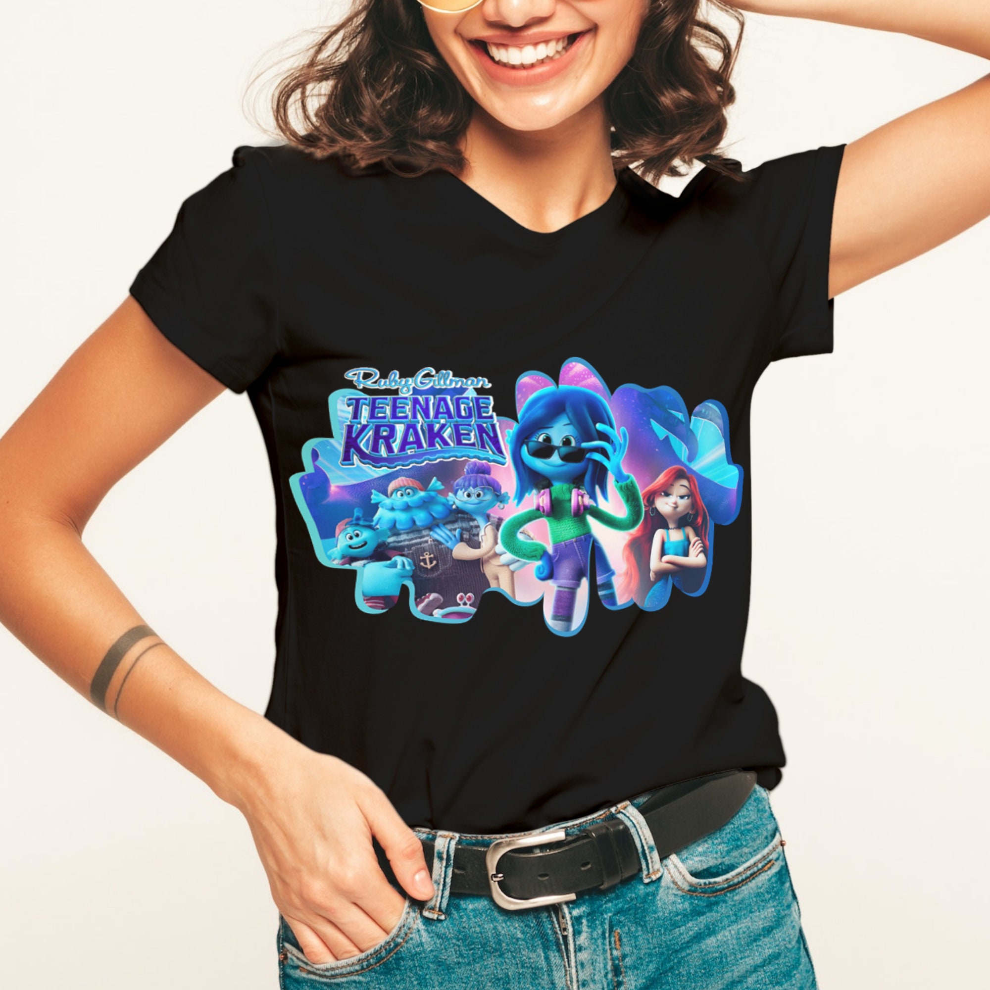 Teenage Kraken PNG Ruby Gillman Printable Transparent Image File Tshirt ...