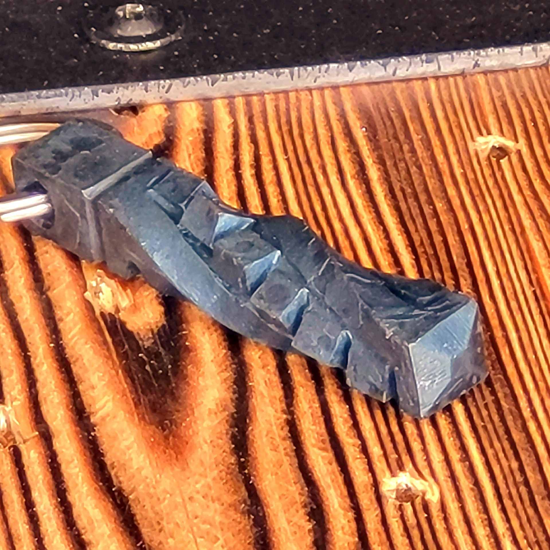 Hand Forged Twist Keychain, Gift Ideas, Blacksmith, Hand Forged Steel ...