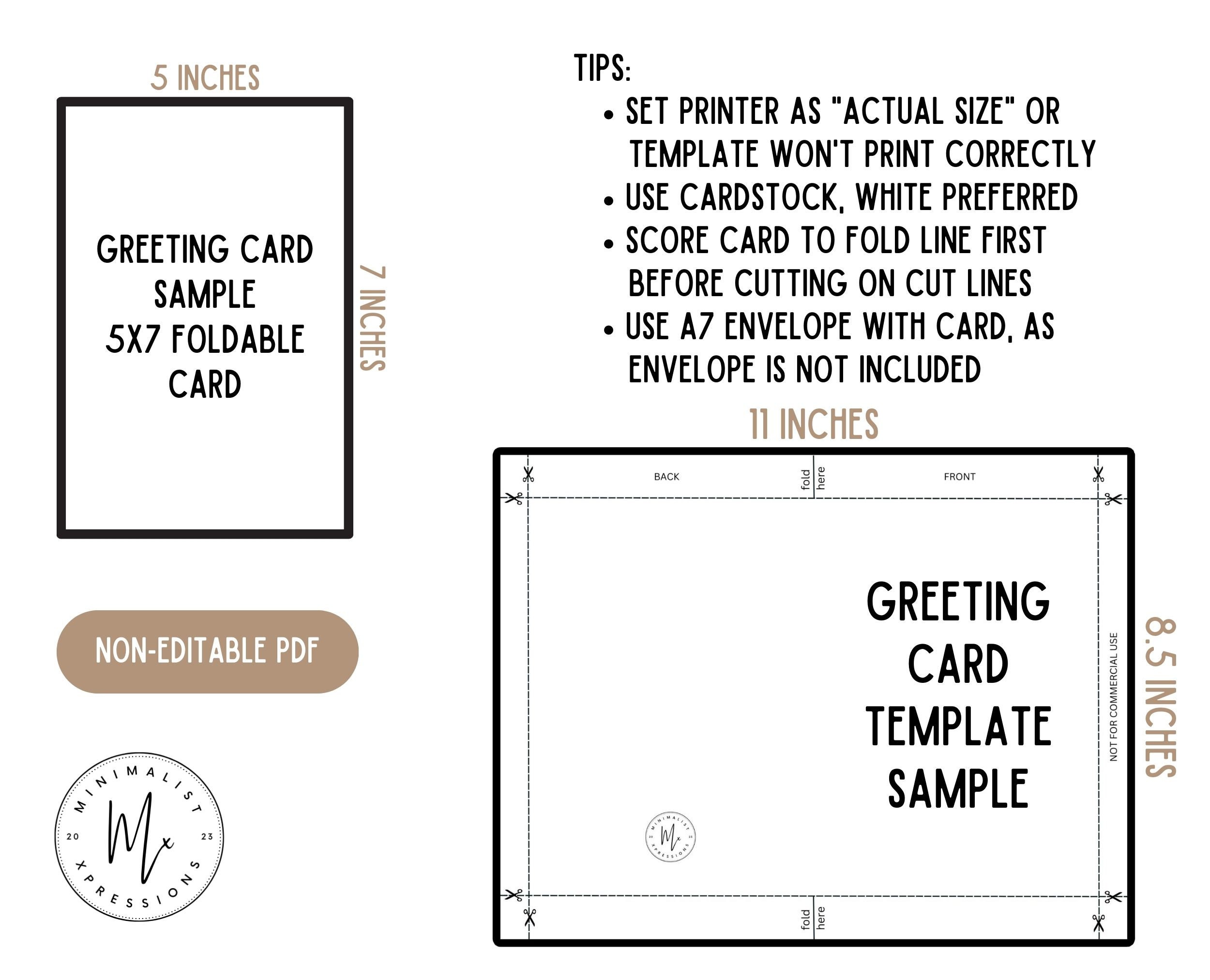 Simple Sushi Printable Birthday Card Printable Card Instant Download ...