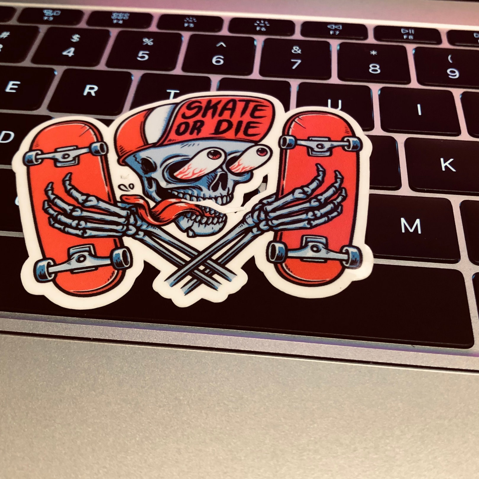 Skate or Die Stickers Skaters Stickers for Skaters Red Stickers - Etsy