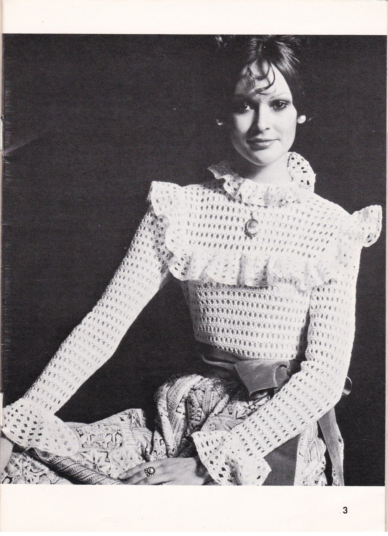 Vintage Crochet Top Pattern Crochet Victorian Shirt Pattern - Etsy Canada