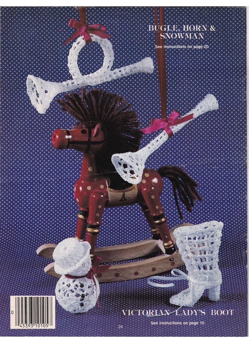 Vintage Victorian Crochet Ornaments Pattern Book (PDF Download) - Etsy
