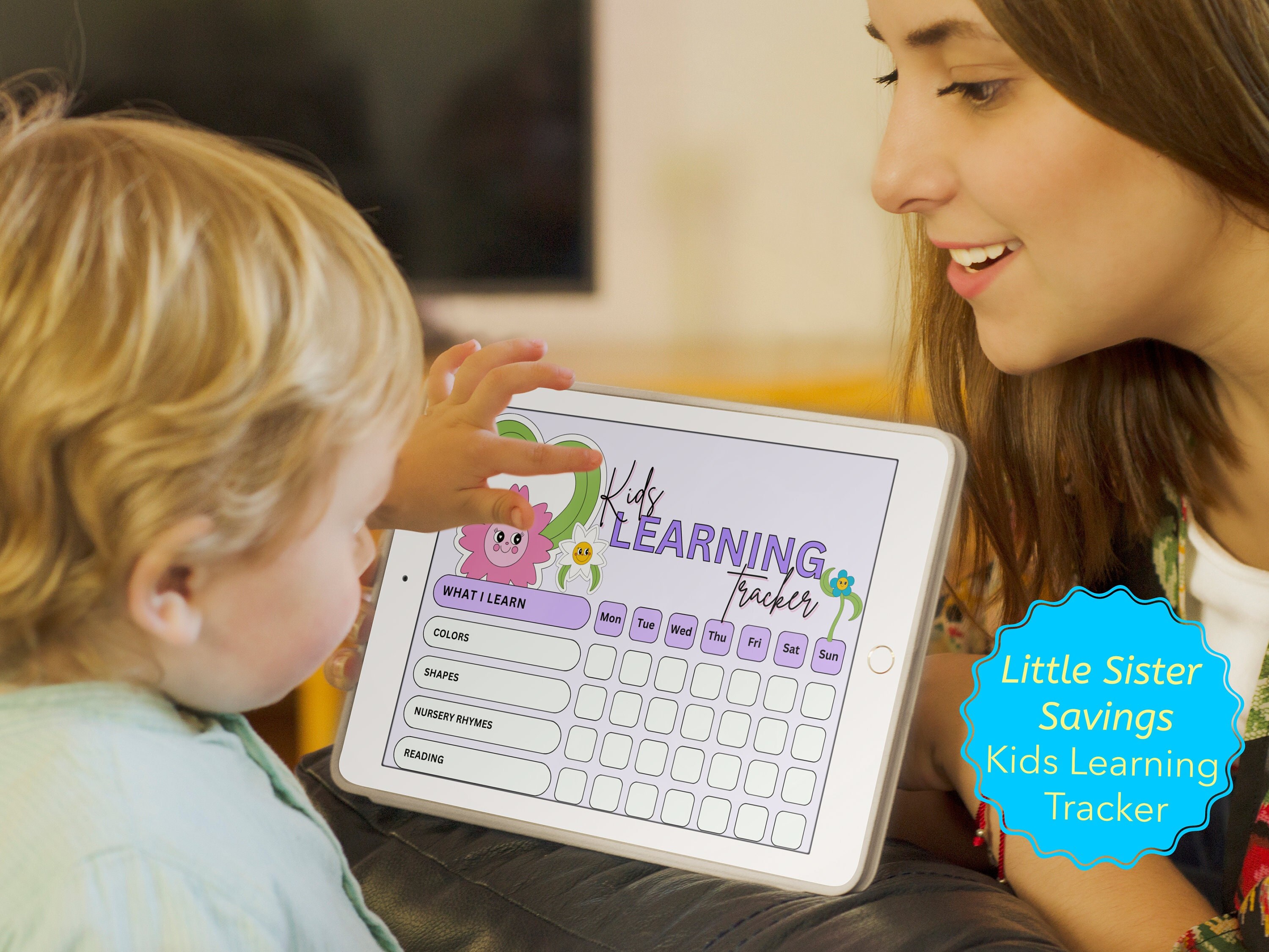 Kids Learning Tracker | Instant Download | Early Learning | Printable ...