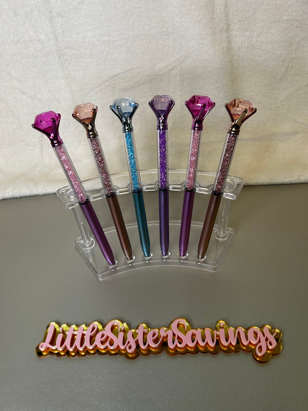 Diamond Crystal Pens - Etsy