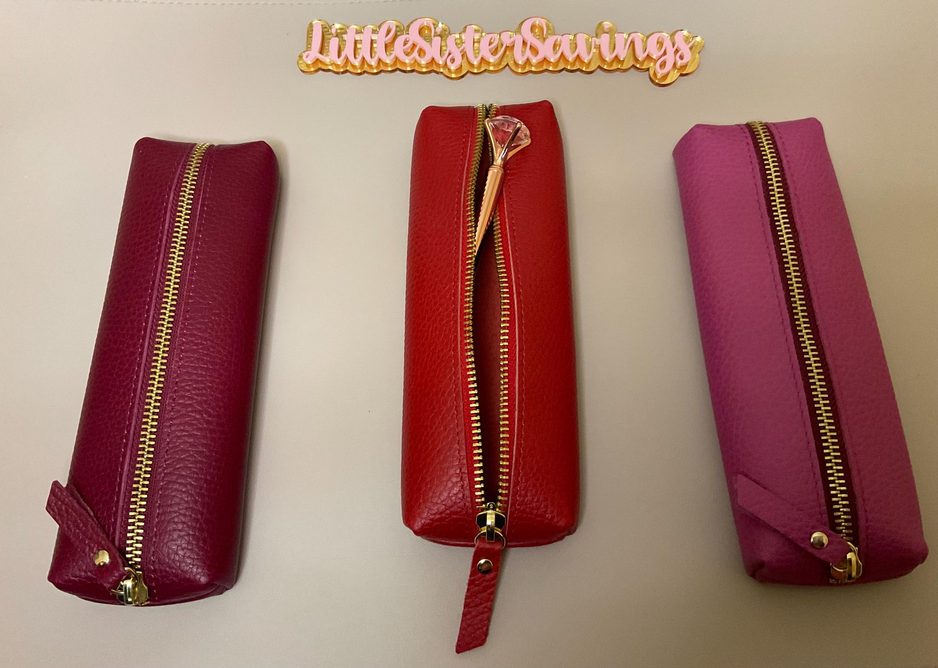 Pen Case - Pen Storage Bag - Pencil Pouch - Gold Zipper - Etsy