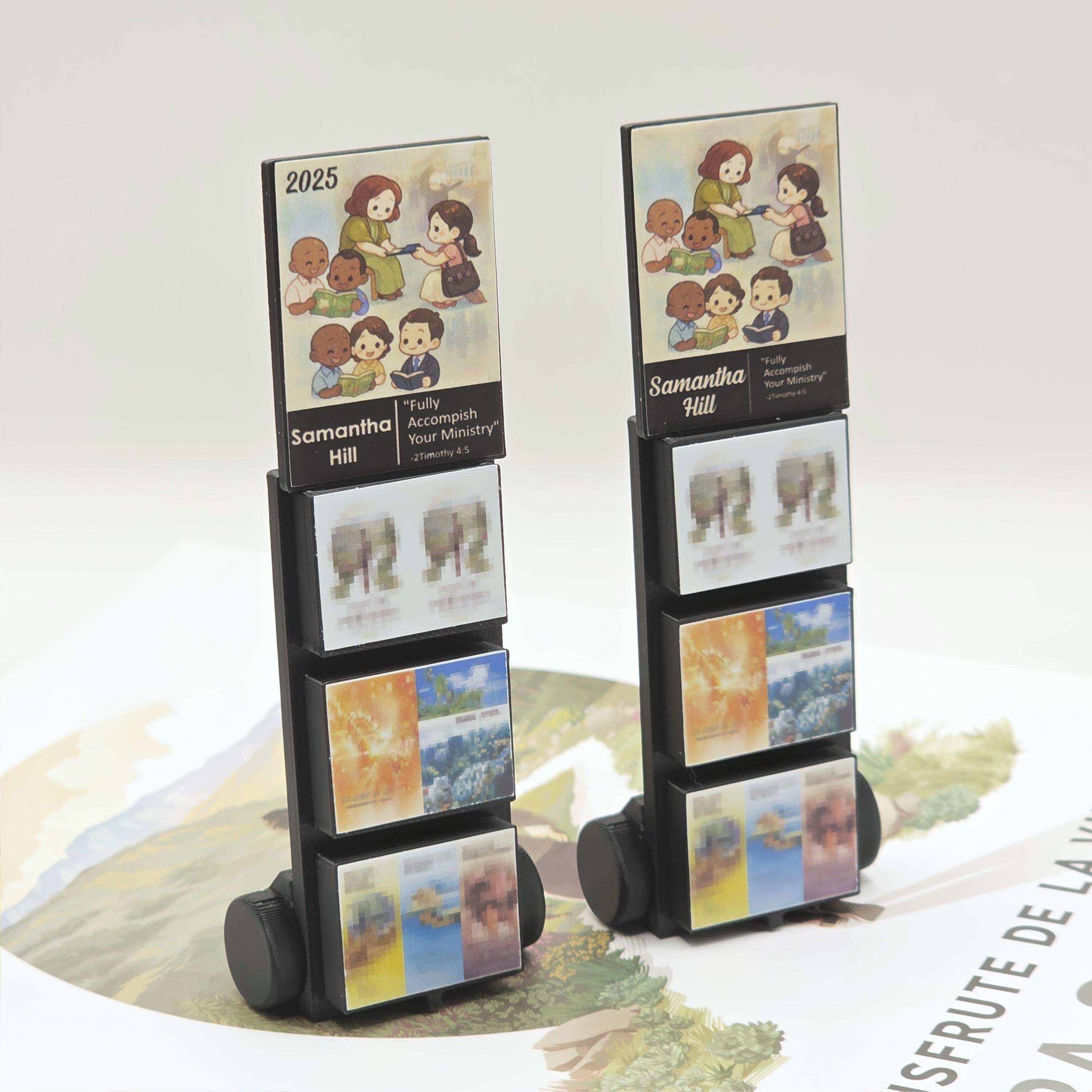 Personalized Magnetic JW Literature Cart – Custom Name Pioneer Ministry ...
