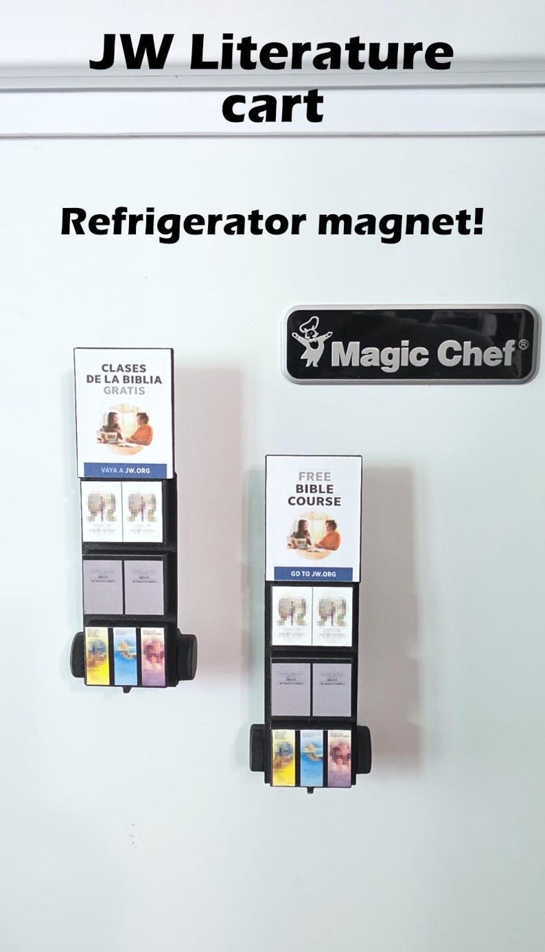Magnetic JW Literature Cart – Elder Appreciation Gift | Miniature ...