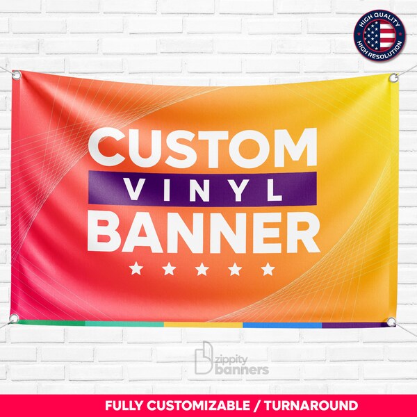 Custom Vinyl Banner - Etsy