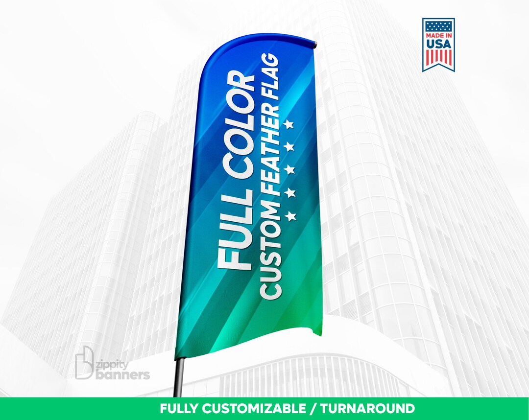 Custom Feather Flag, Feather Flag for Events, Multiple Color and Sizes ...