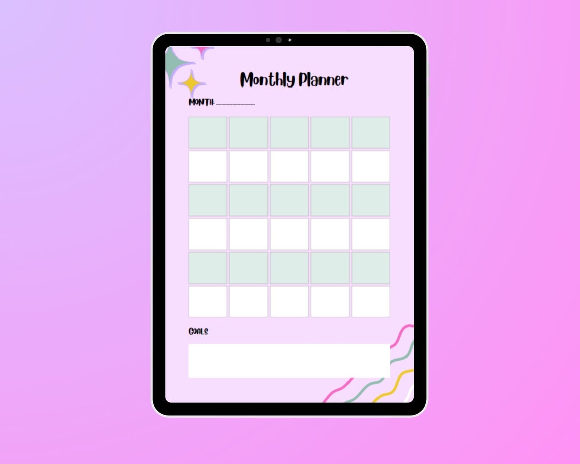 My Journal Planner | 13 Pages | Printable PDF | Daily, Weekly, Monthly ...