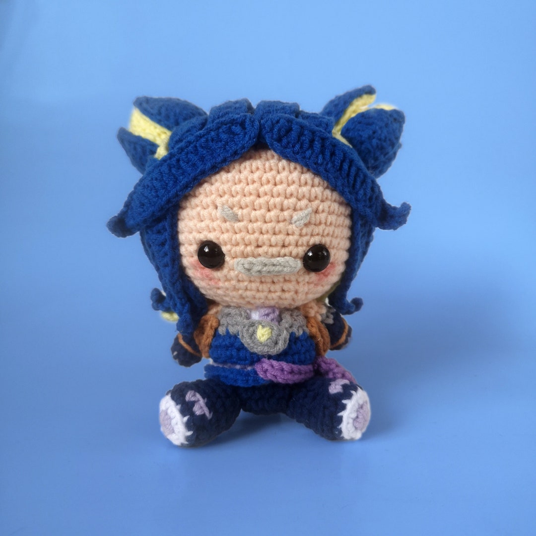 Valorant Neon, Valorant Neon Amigurumi Doll, Valorant Neon Crochet ...