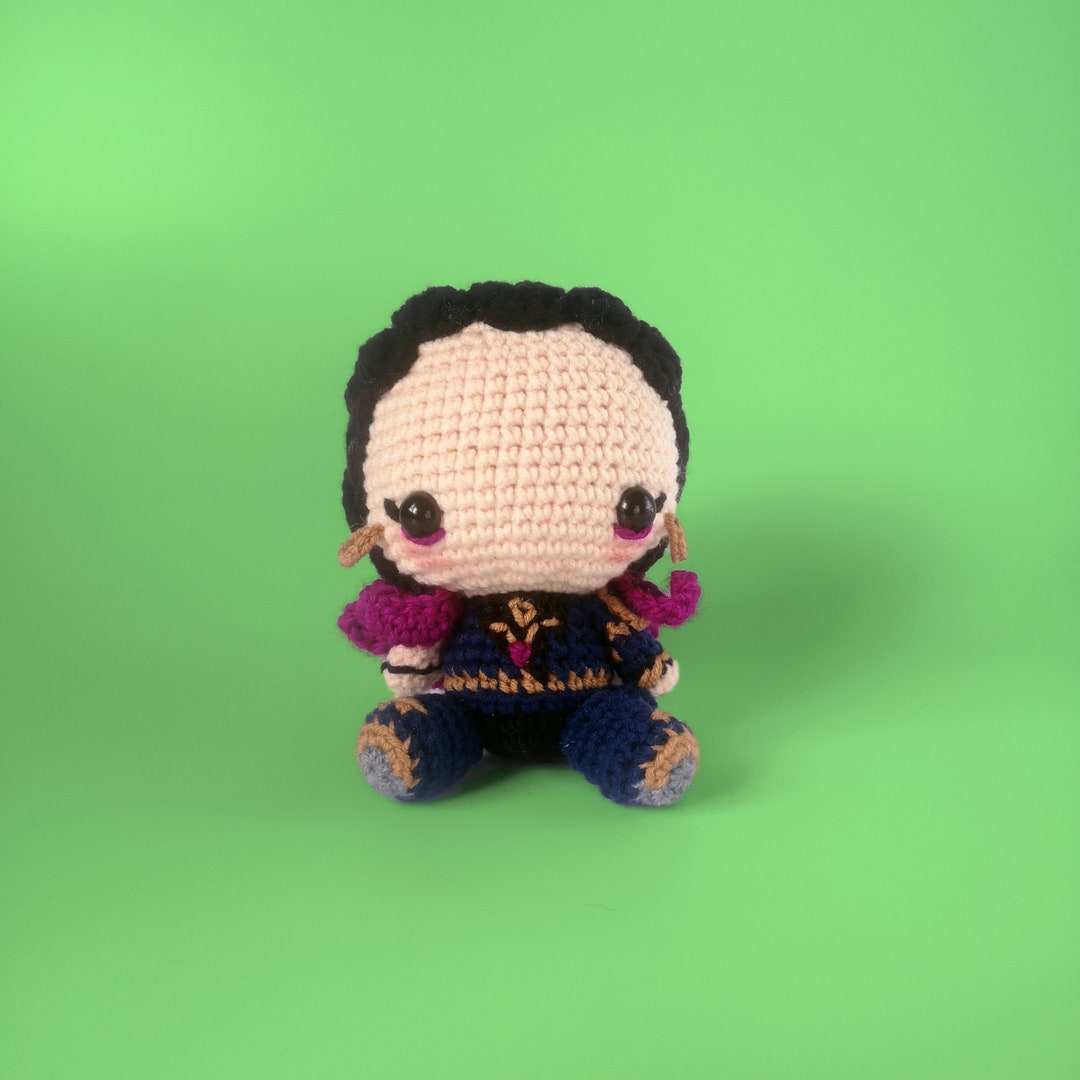 Valorant Reyna, Valorant Reyna Amigurumi Doll, Valorant Reyna Crochet ...