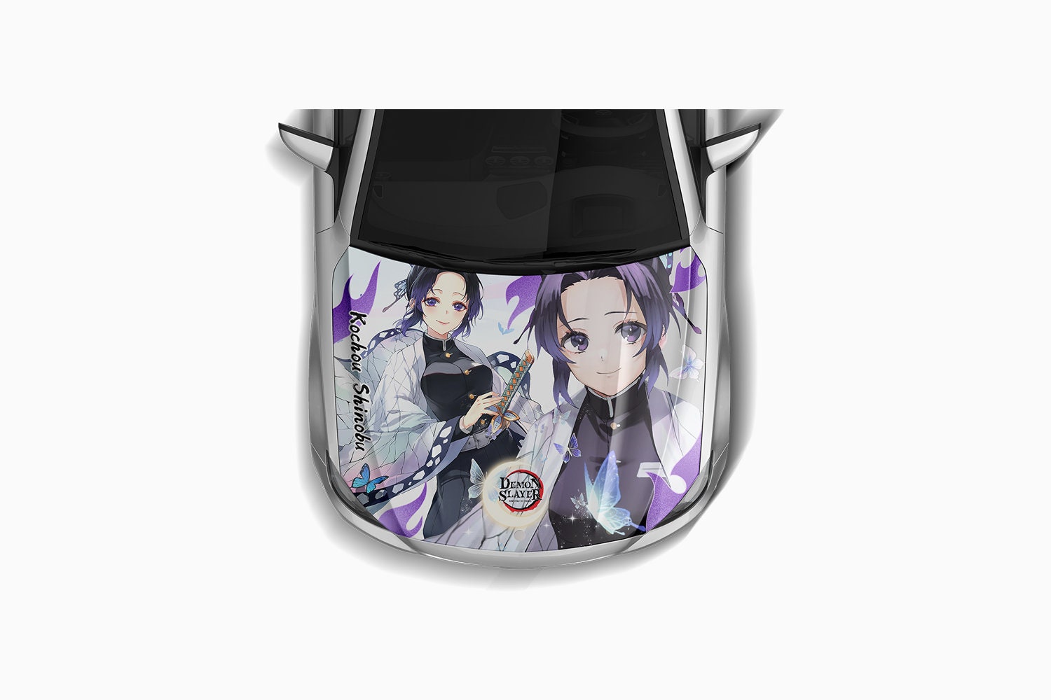 Demon Slayer Car Hood Wraps 14 ITASHA Anime Stickers Decals Made With ...