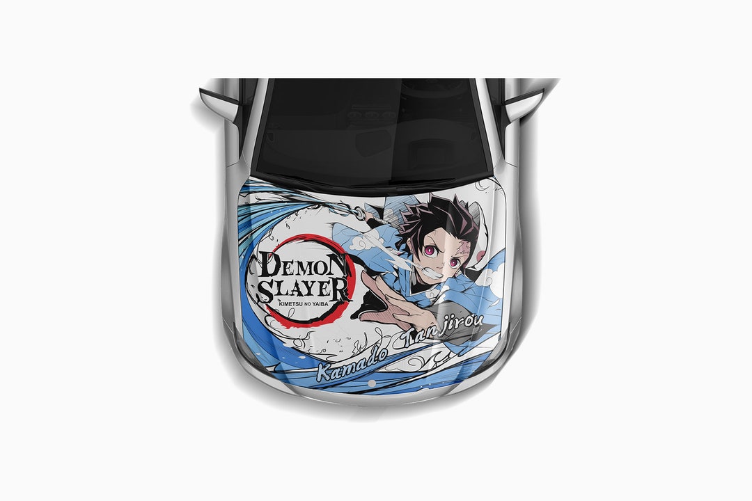 Demon Slayer Car Hood Wraps 17 ITASHA Anime Stickers Decals Made With ...