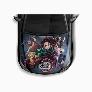 Demon Slayer Car Hood Wraps 08 ITASHA Anime Stickers Decals Made With ...