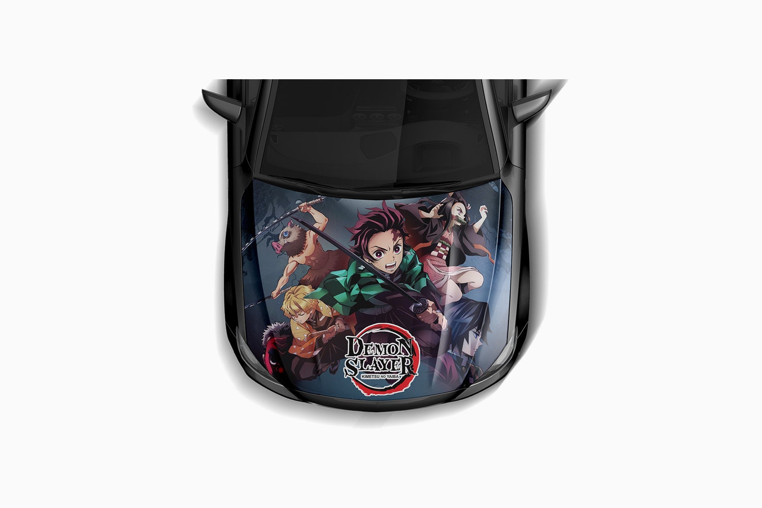Demon Slayer Car Hood Wraps 08 ITASHA Anime Stickers Decals Made With ...