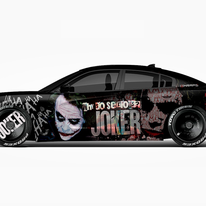 Joker Decal - Etsy