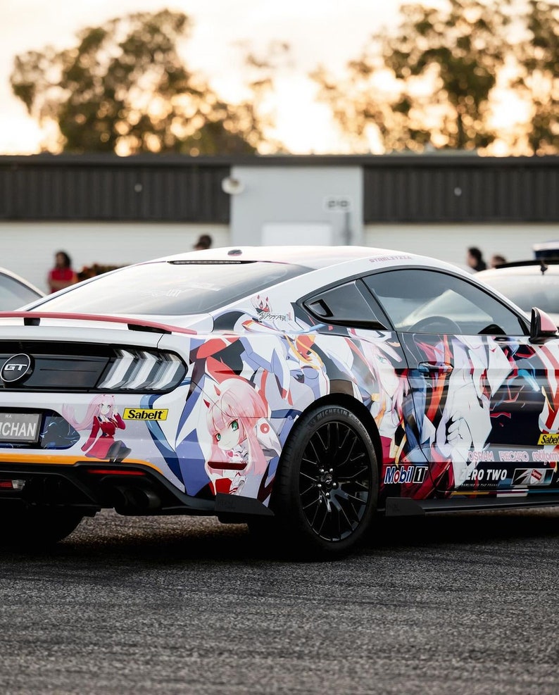 Zero Two Darling in the Franxx Both Sides Car Wrap ITASHA Anime ...