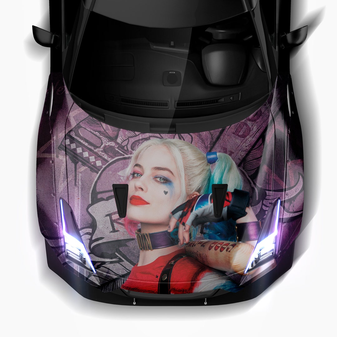 Antihero Joker Car Hood Wraps 27 Dark Series ITASHA American Comics ...