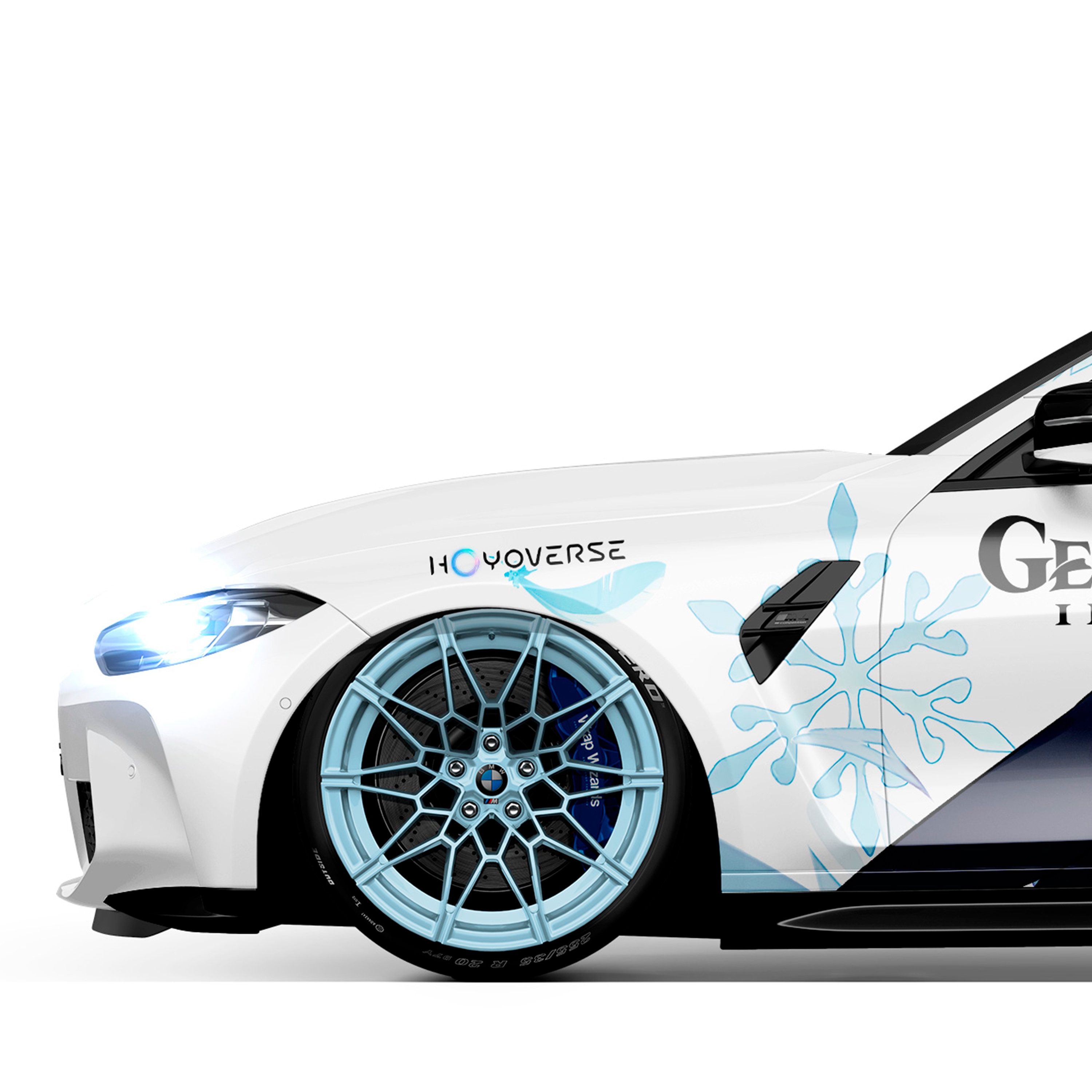 Genshin Impact Eula Car Wraps ITASHA Stickers Decals Made With Top ...