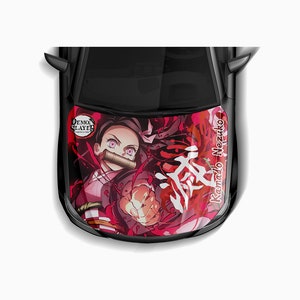 Demon Slayer Car Hood Wraps 19 ITASHA Anime Stickers Decals Made With ...