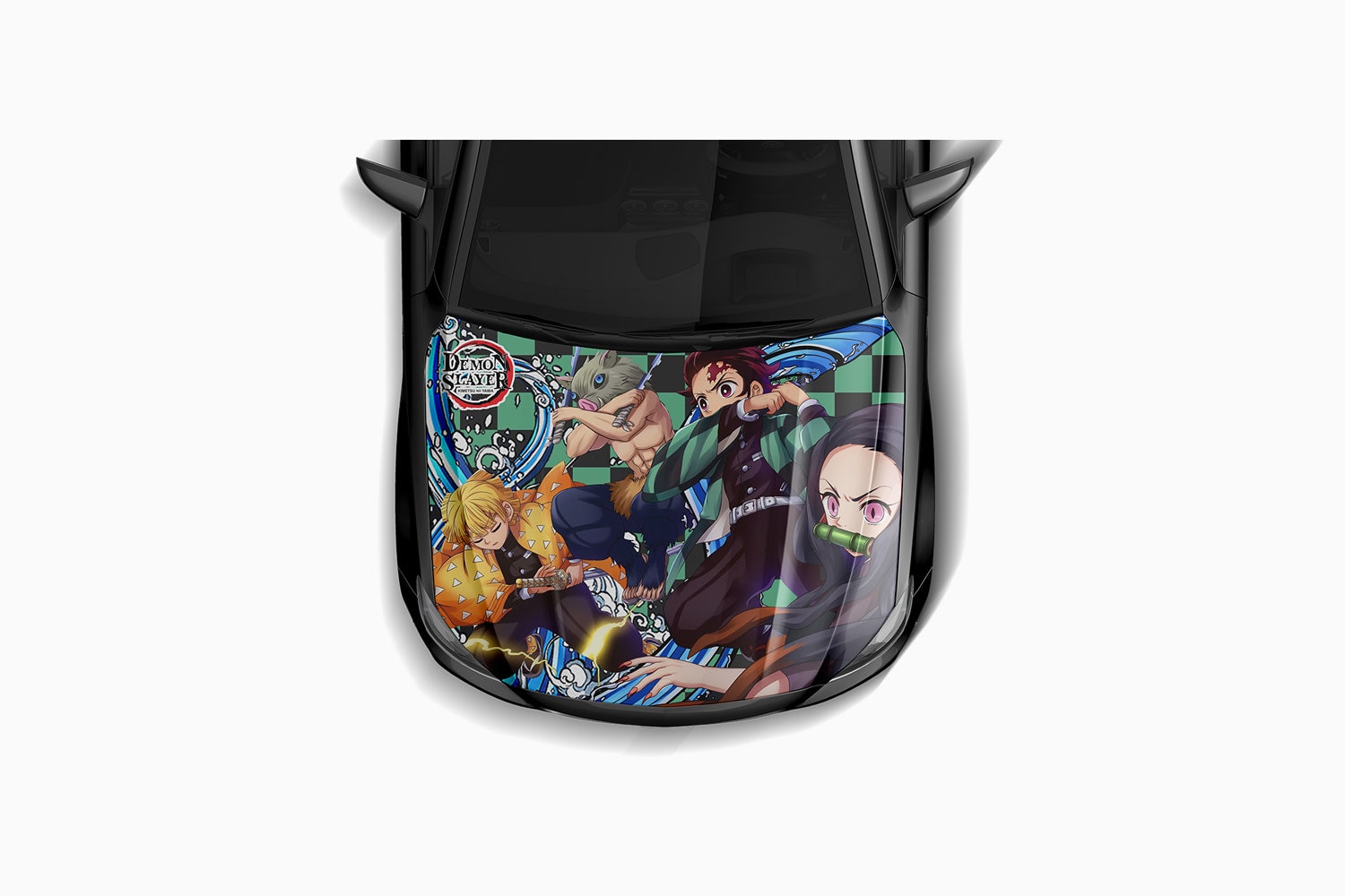 Demon Slayer Car Hood Wraps 03 ITASHA Anime Stickers Decals Made With ...