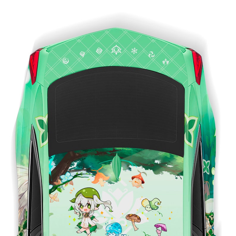 Genshin Impact Nahida Full Car Wraps ITASHA Stickers Decals Made With ...