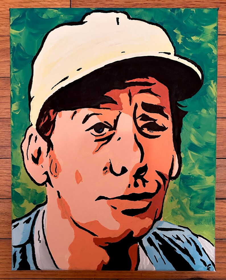 Jim Varney Ernest Goes to Camp Fan Art Acrylic Painting - Etsy