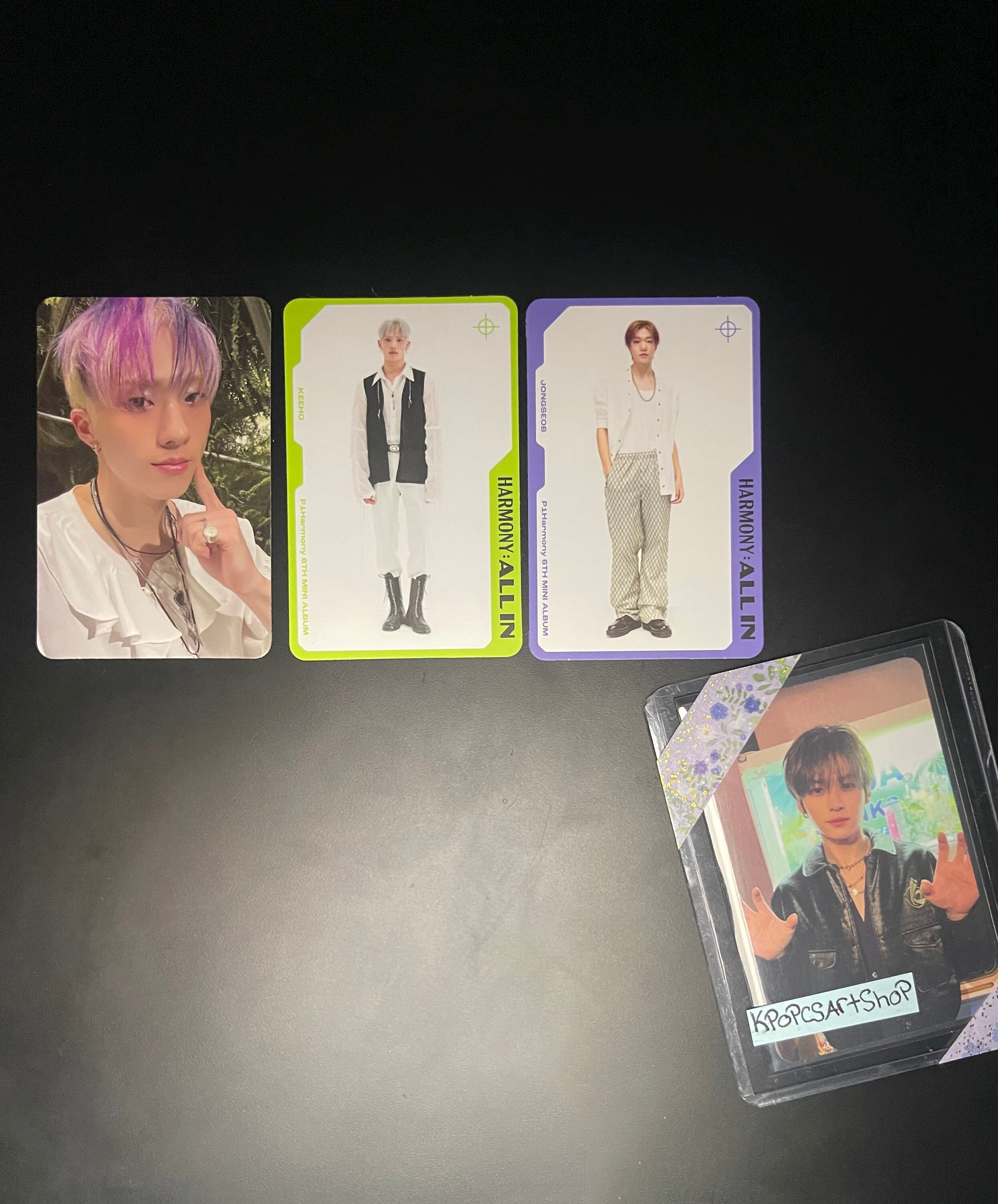 P1harmony All in Official Photocards - Etsy