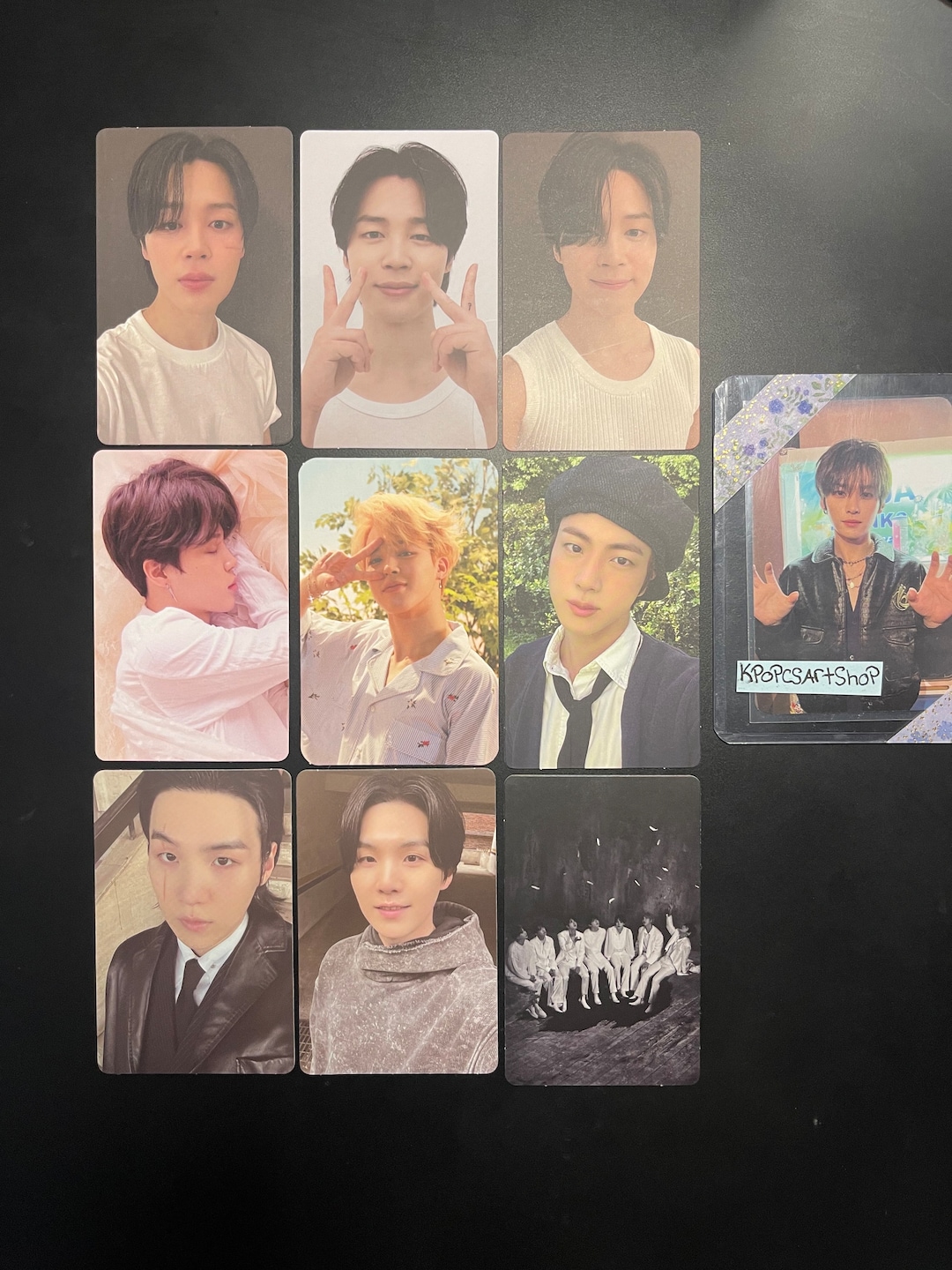 BTS Official Photocards - Etsy