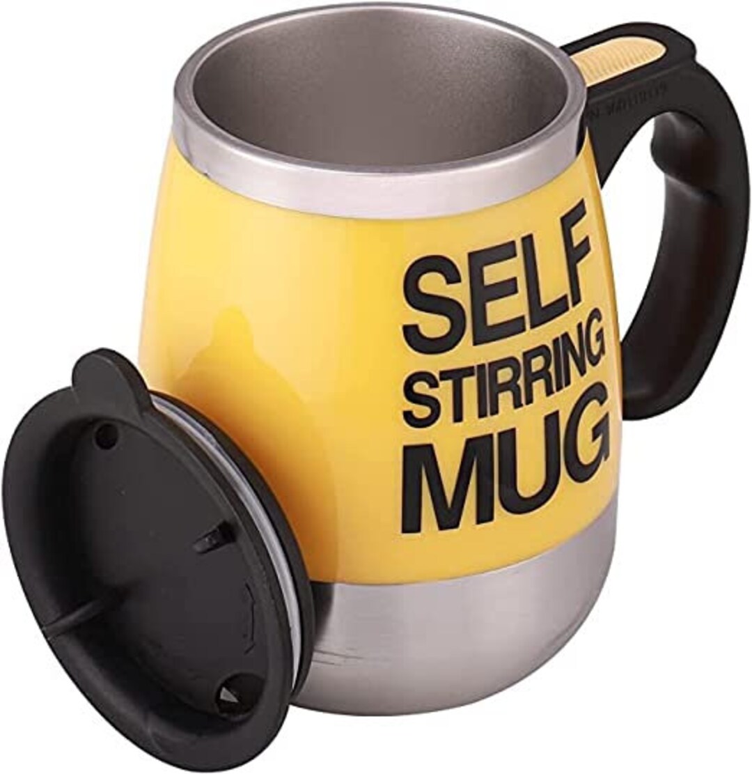 BIZMAH Self Stearring Mug Lazy Gadget Mug Cup Milk - Etsy