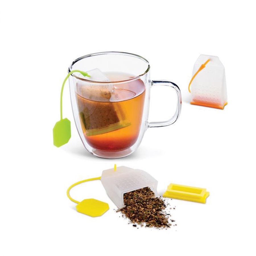 Reusable Silicone Teabags- Set of 3 - Etsy